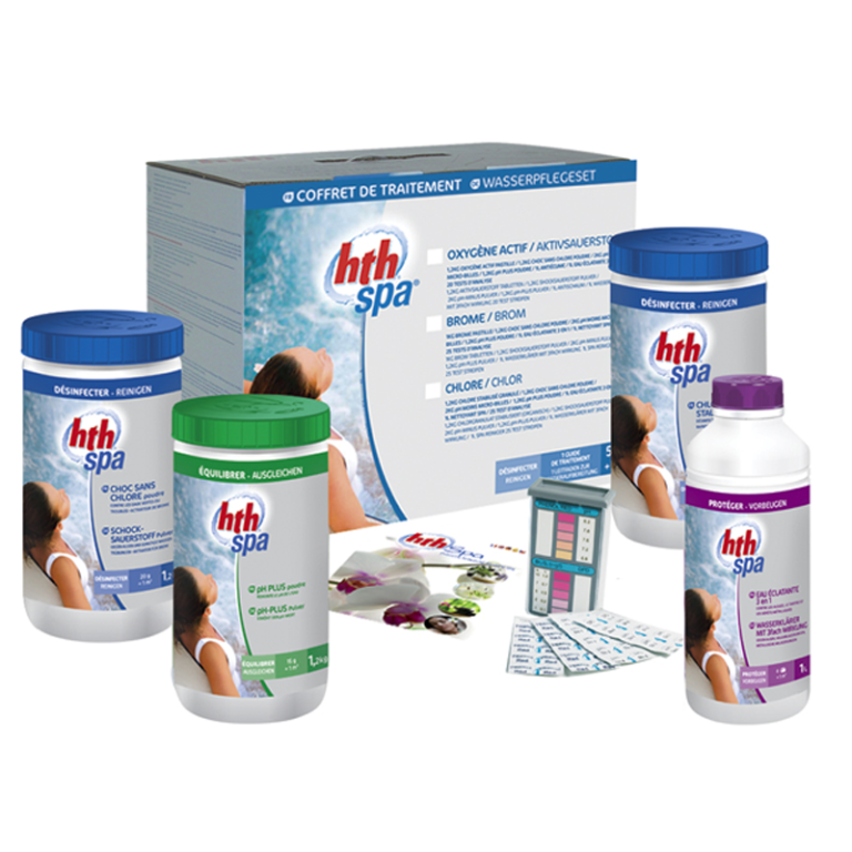 COFFRET TRAITEMENT À L'OXYGÈNE ACTIF HTH SPA - Oorelax